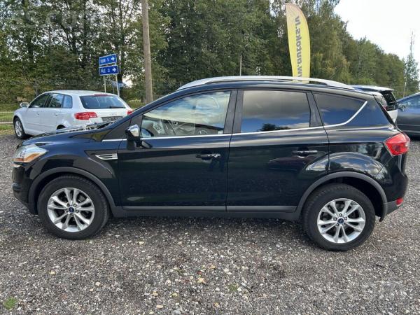 Black Ford Kuga 2013 in Limbazi, with an engine capacity of 2.00 L and mileage of 242 thousand km for 6150 €, photo 9 on AUTOMOTO.COM.LV