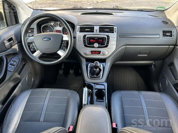 Black Ford Kuga 2013 in Limbazi, with an engine capacity of 2.00 L and mileage of 242 thousand km for 6150 €, photo 10 on AUTOMOTO.COM.LV