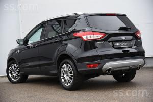 Black Ford Kuga 2014 in Tukums, with an engine capacity of 1.60 L and mileage of 122 thousand km for 9990 €, photo 2 on AUTOMOTO.COM.LV