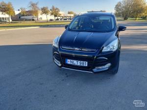 Black Ford Kuga 2014 in Panevezys, with an engine capacity of 1.50 L and mileage of 135 thousand km for 7000 €, photo 2 on AUTOMOTO.COM.LV