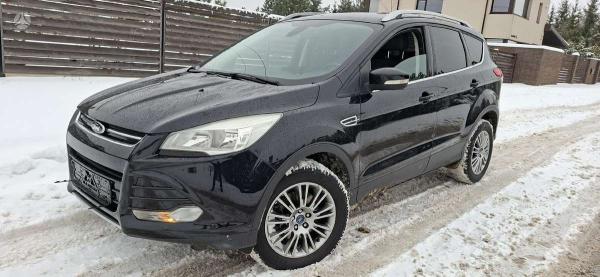Melns Ford Kuga 2014 Kauņa, ar dzinēja tilpumu 2.00 L un nobraukumu 173 tūkst. km par 8700 €, foto 1 vietnē AUTOMOTO.COM.LV