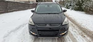 Black Ford Kuga 2014 in Kaunas, with an engine capacity of 2.00 L and mileage of 173 thousand km for 8700 €, photo 4 on AUTOMOTO.COM.LV