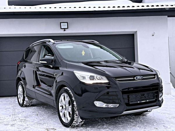 Melns Ford Kuga 2014 Šauļi, ar dzinēja tilpumu 1.60 L un nobraukumu 189 tūkst. km par 7950 €, foto 5 vietnē AUTOMOTO.COM.LV