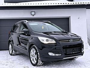 Black Ford Kuga 2014 in Siauliai, with an engine capacity of 1.60 L and mileage of 189 thousand km for 7950 €, photo 5 on AUTOMOTO.COM.LV