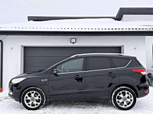 Black Ford Kuga 2014 in Siauliai, with an engine capacity of 1.60 L and mileage of 189 thousand km for 7950 €, photo 13 on AUTOMOTO.COM.LV