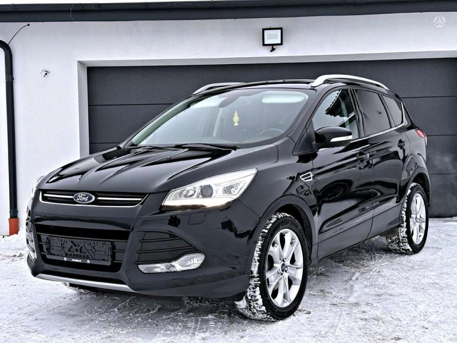 Melns Ford Kuga 2014 Šauļi, ar dzinēja tilpumu 1.60 L un nobraukumu 189 tūkst. km par 7950 €, foto 1 vietnē AUTOMOTO.COM.LV