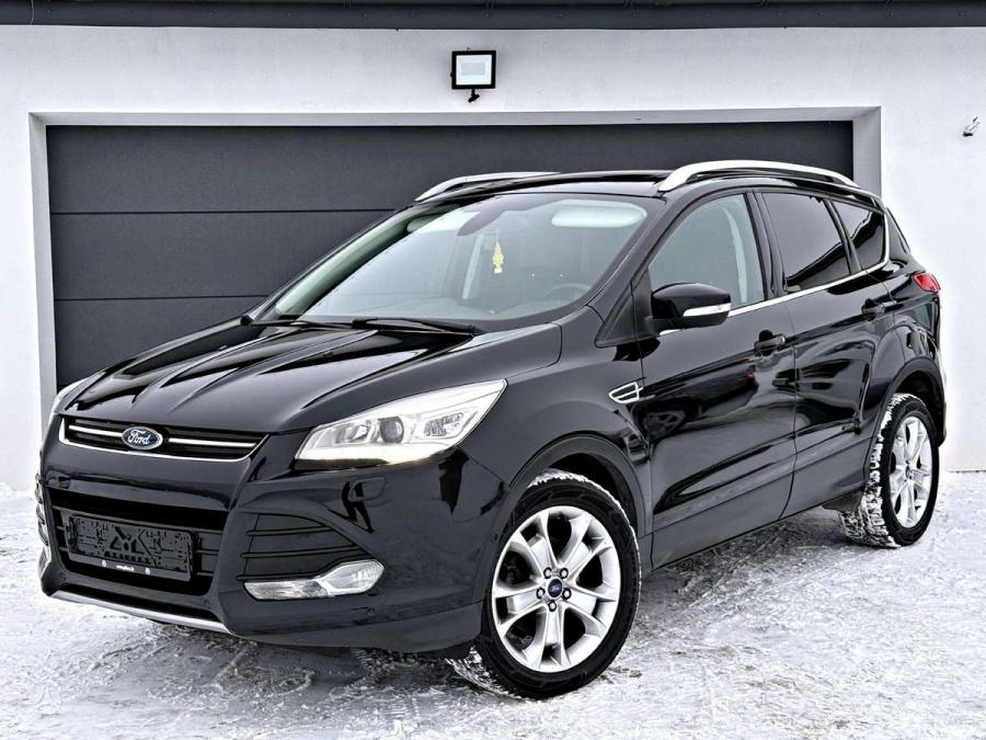 Melns Ford Kuga 2014 Šauļi, ar dzinēja tilpumu 1.60 L un nobraukumu 189 tūkst. km par 7950 €, foto 2 vietnē AUTOMOTO.COM.LV