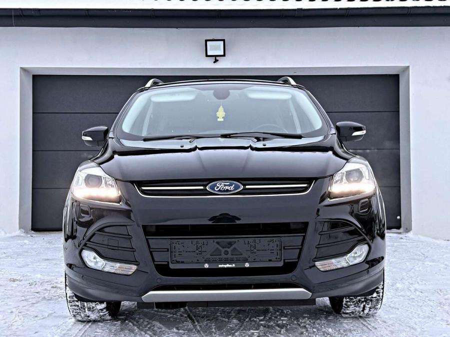 Melns Ford Kuga 2014 Šauļi, ar dzinēja tilpumu 1.60 L un nobraukumu 189 tūkst. km par 7950 €, foto 3 vietnē AUTOMOTO.COM.LV