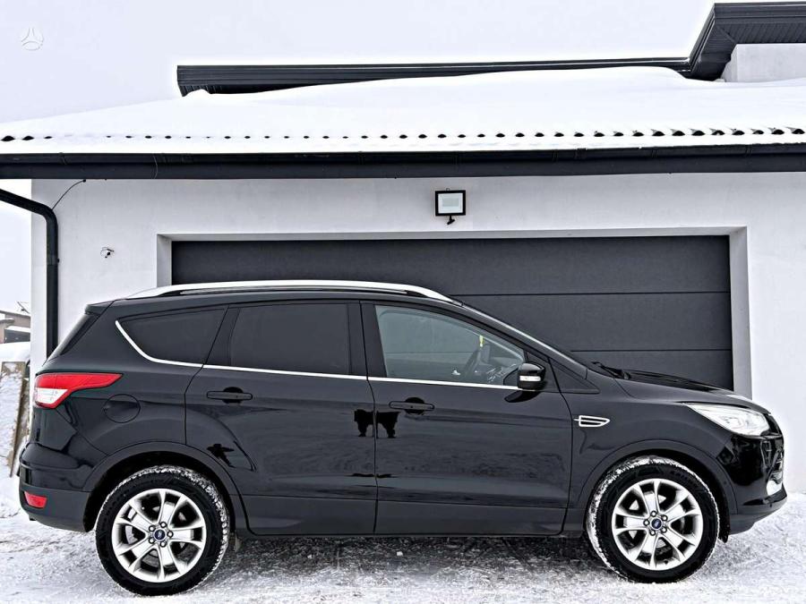 Melns Ford Kuga 2014 Šauļi, ar dzinēja tilpumu 1.60 L un nobraukumu 189 tūkst. km par 7950 €, foto 12 vietnē AUTOMOTO.COM.LV
