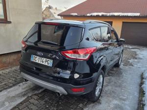 Black Ford Kuga 2014 in Taurage, with an engine capacity of 2.00 L and mileage of 135 thousand km for 7700 €, photo 3 on AUTOMOTO.COM.LV