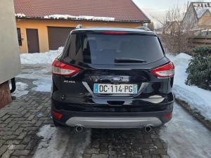 Black Ford Kuga 2014 in Taurage, with an engine capacity of 2.00 L and mileage of 135 thousand km for 7700 €, photo 5 on AUTOMOTO.COM.LV
