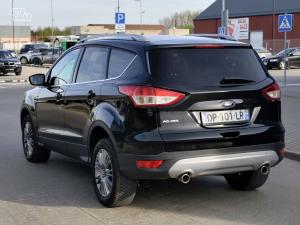 Black Ford Kuga 2014 in Siauliai, with an engine capacity of 2.00 L and mileage of 214 thousand km for 7700 €, photo 6 on AUTOMOTO.COM.LV