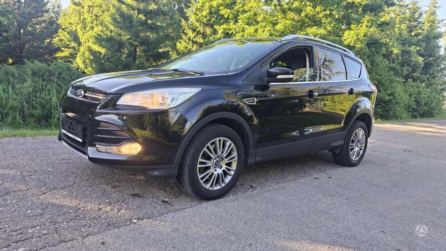 Melns Ford Kuga 2014 Kauņa, ar dzinēja tilpumu 2.00 L un nobraukumu 173 tūkst. km par 7850 €, foto 5 vietnē AUTOMOTO.COM.LV