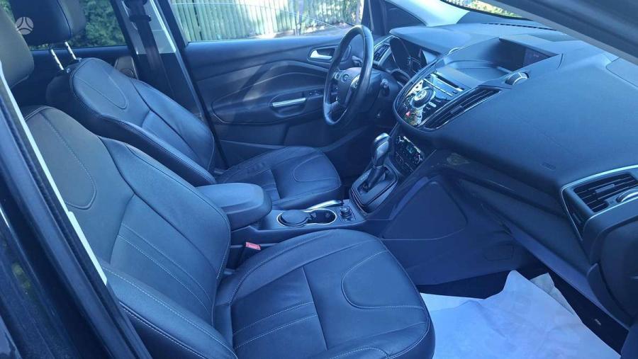 Melns Ford Kuga 2014 Kauņa, ar dzinēja tilpumu 2.00 L un nobraukumu 173 tūkst. km par 7850 €, foto 14 vietnē AUTOMOTO.COM.LV