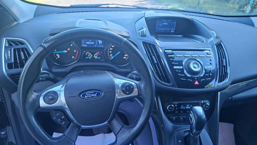 Melns Ford Kuga 2014 Kauņa, ar dzinēja tilpumu 2.00 L un nobraukumu 173 tūkst. km par 7850 €, foto 18 vietnē AUTOMOTO.COM.LV