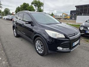 Black Ford Kuga 2014 in Taurage, with an engine capacity of 2.00 L and mileage of 135 thousand km for 7700 €, photo  on AUTOMOTO.COM.LV