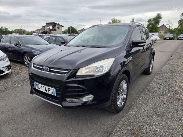 Black Ford Kuga 2014 in Taurage, with an engine capacity of 2.00 L and mileage of 135 thousand km for 7700 €, photo 2 on AUTOMOTO.COM.LV