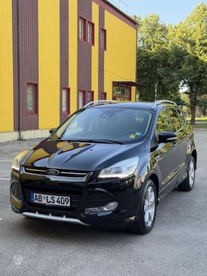 Black Ford Kuga 2014 in Silute, with an engine capacity of 2.00 L and mileage of 246 thousand km for 7500 €, photo  on AUTOMOTO.COM.LV