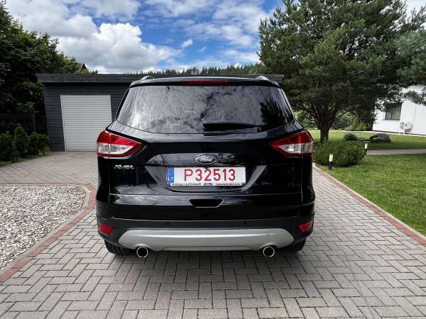 Black Ford Kuga 2014 in Druskininkai, with an engine capacity of 2.00 L and mileage of 206 thousand km for 7890 €, photo 10 on AUTOMOTO.COM.LV