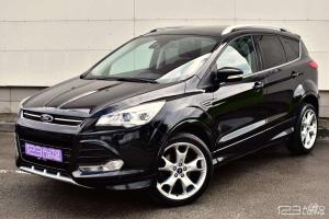 Melns Ford Kuga 2014 Kretinga, ar dzinēja tilpumu 2.00 L un nobraukumu 250 tūkst. km par 9450 €, foto  vietnē AUTOMOTO.COM.LV