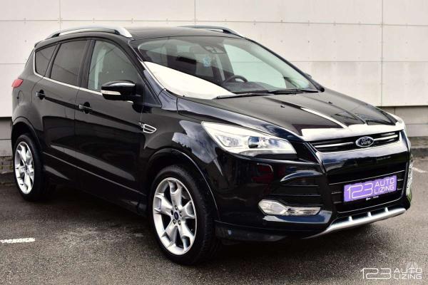 Black Ford Kuga 2014 in Kretinga, with an engine capacity of 2.00 L and mileage of 250 thousand km for 9450 €, photo 3 on AUTOMOTO.COM.LV