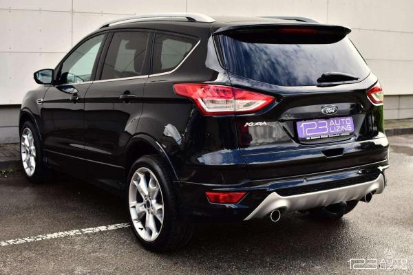 Black Ford Kuga 2014 in Kretinga, with an engine capacity of 2.00 L and mileage of 250 thousand km for 9450 €, photo 5 on AUTOMOTO.COM.LV