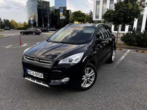 Black Ford Kuga 2014 in Vilnius, with an engine capacity of 2.00 L and mileage of 179 thousand km for 8050 €, photo  on AUTOMOTO.COM.LV