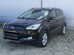 Melns Ford Kuga 2014 Kauņa, ar dzinēja tilpumu 2.00 L un nobraukumu 214 tūkst. km par 7700 €, foto  vietnē AUTOMOTO.COM.LV