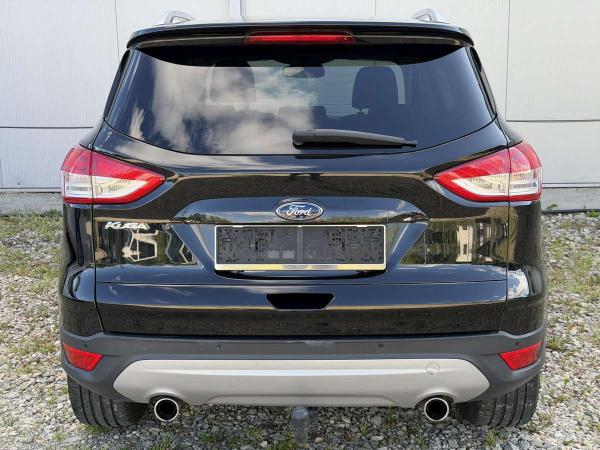 Black Ford Kuga 2014 in Kaunas, with an engine capacity of 2.00 L and mileage of 214 thousand km for 7700 €, photo 8 on AUTOMOTO.COM.LV