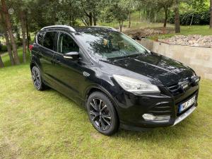 Black Ford Kuga 2014 in Kaunas, with an engine capacity of 0.00 L and mileage of 351 thousand km for 6900 €, photo  on AUTOMOTO.COM.LV