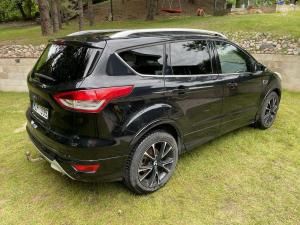 Black Ford Kuga 2014 in Kaunas, with an engine capacity of 0.00 L and mileage of 351 thousand km for 6900 €, photo 4 on AUTOMOTO.COM.LV