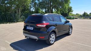 Black Ford Kuga 2014 in Klaipeda, with an engine capacity of 2.00 L and mileage of 261 thousand km for 6920 €, photo 5 on AUTOMOTO.COM.LV