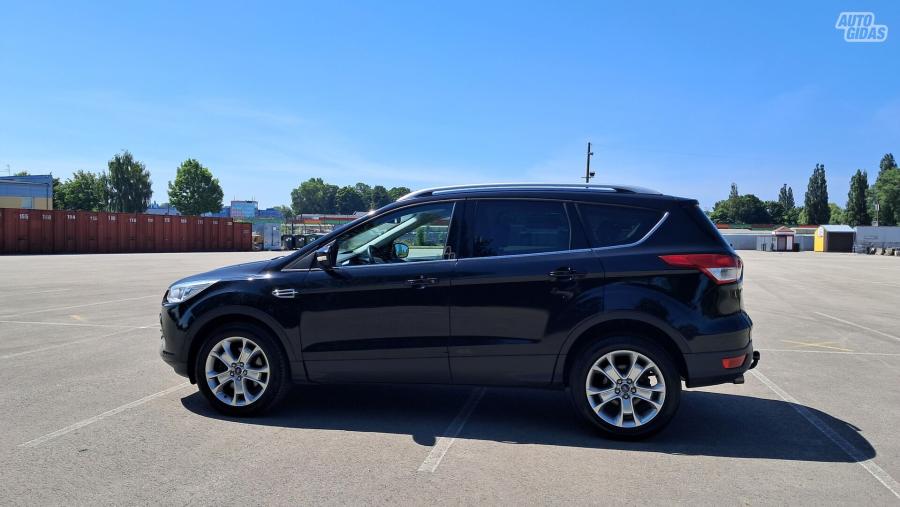 Black Ford Kuga 2014 in Klaipeda, with an engine capacity of 2.00 L and mileage of 261 thousand km for 6920 €, photo 7 on AUTOMOTO.COM.LV
