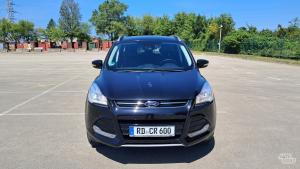 Black Ford Kuga 2014 in Klaipeda, with an engine capacity of 2.00 L and mileage of 261 thousand km for 6920 €, photo 11 on AUTOMOTO.COM.LV