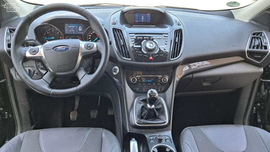 Black Ford Kuga 2014 in Klaipeda, with an engine capacity of 2.00 L and mileage of 261 thousand km for 6920 €, photo 23 on AUTOMOTO.COM.LV
