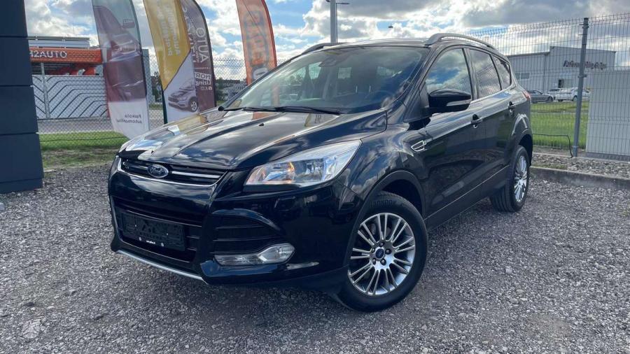 Melns Ford Kuga 2014 Marijampole, ar dzinēja tilpumu 2.00 L un nobraukumu 213 tūkst. km par 8490 €, foto 1 vietnē AUTOMOTO.COM.LV
