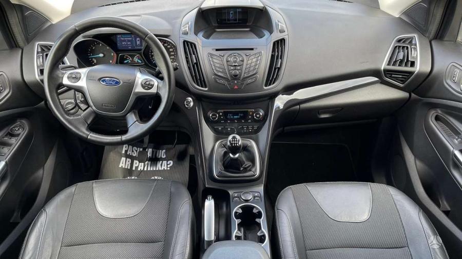 Melns Ford Kuga 2014 Marijampole, ar dzinēja tilpumu 2.00 L un nobraukumu 213 tūkst. km par 8490 €, foto 36 vietnē AUTOMOTO.COM.LV