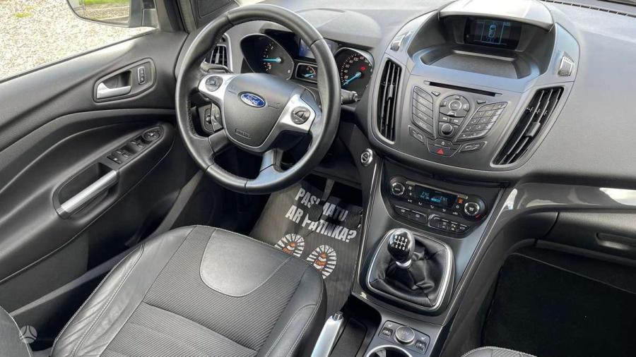 Melns Ford Kuga 2014 Marijampole, ar dzinēja tilpumu 2.00 L un nobraukumu 213 tūkst. km par 8490 €, foto 37 vietnē AUTOMOTO.COM.LV
