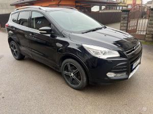 Black Ford Kuga 2015 in Kaunas, with an engine capacity of 2.00 L and mileage of 180 thousand km for 7500 €, photo 4 on AUTOMOTO.COM.LV