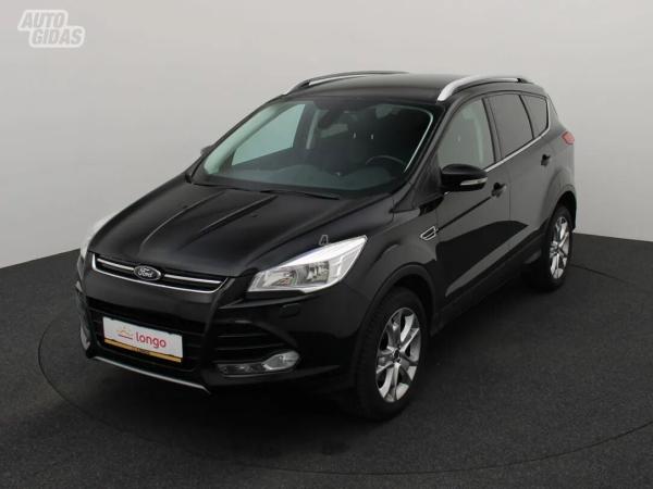 Black Ford Kuga 2015 in Vilnius, with an engine capacity of 1.50 L and mileage of 150 thousand km for 9999 €, photo 1 on AUTOMOTO.COM.LV