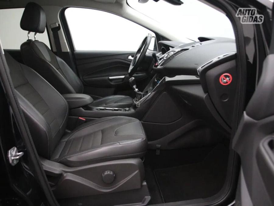 Black Ford Kuga 2015 in Vilnius, with an engine capacity of 1.50 L and mileage of 150 thousand km for 9999 €, photo 15 on AUTOMOTO.COM.LV