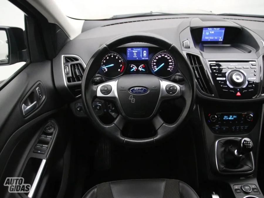 Black Ford Kuga 2015 in Vilnius, with an engine capacity of 1.50 L and mileage of 150 thousand km for 9999 €, photo 18 on AUTOMOTO.COM.LV