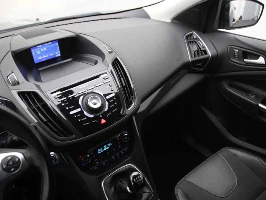 Black Ford Kuga 2015 in Vilnius, with an engine capacity of 1.50 L and mileage of 150 thousand km for 9999 €, photo 22 on AUTOMOTO.COM.LV