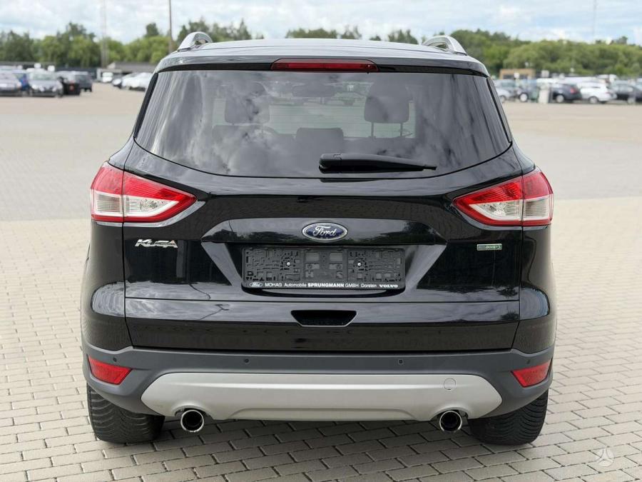 Black Ford Kuga 2015 in Marijampole, with an engine capacity of 1.50 L and mileage of 143 thousand km for 6750 €, photo 6 on AUTOMOTO.COM.LV