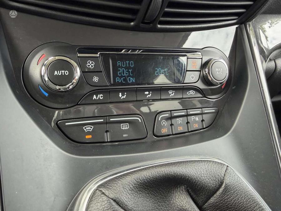 Black Ford Kuga 2015 in Marijampole, with an engine capacity of 1.50 L and mileage of 143 thousand km for 6750 €, photo 16 on AUTOMOTO.COM.LV
