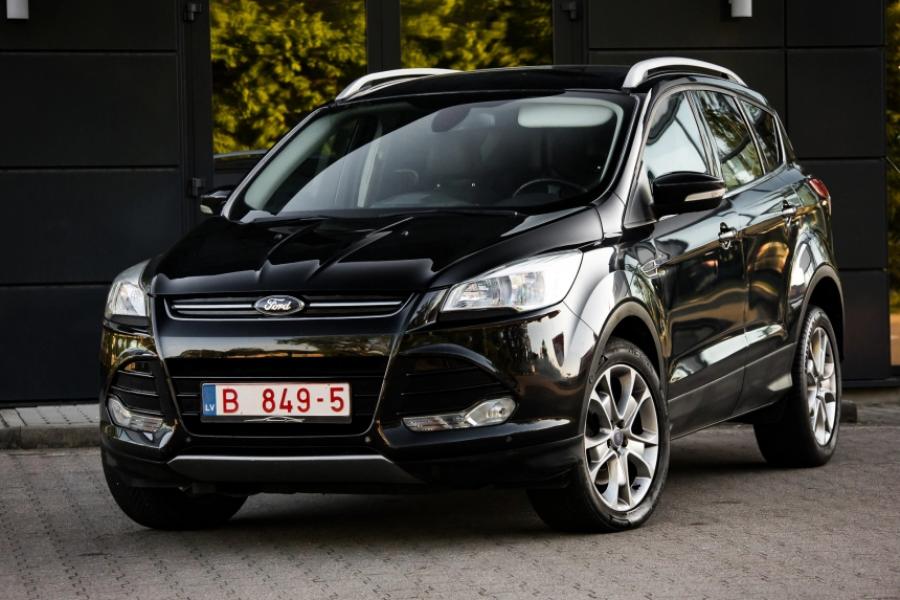 Melns Ford Kuga 2015 Rīga, ar dzinēja tilpumu 2.00 L un nobraukumu 247 tūkst. km par 9990 €, foto 1 vietnē AUTOMOTO.COM.LV
