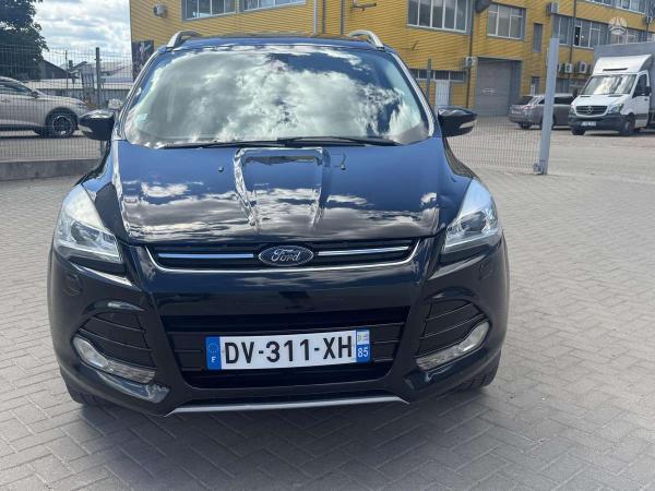 Melns Ford Kuga 2015 Tauragė, ar dzinēja tilpumu 2.00 L un nobraukumu 183 tūkst. km par 8350 €, foto 3 vietnē AUTOMOTO.COM.LV