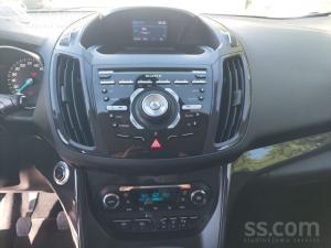 Black Ford Kuga 2015 in Cesis, with an engine capacity of 2.00 L and mileage of 208 thousand km for 9200 €, photo 10 on AUTOMOTO.COM.LV