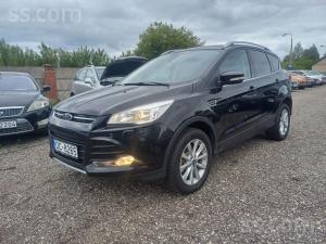Melns Ford Kuga 2015 Daugavpils, ar dzinēja tilpumu 2.00 L un nobraukumu 0 tūkst. km par 12600 €, foto  vietnē AUTOMOTO.COM.LV