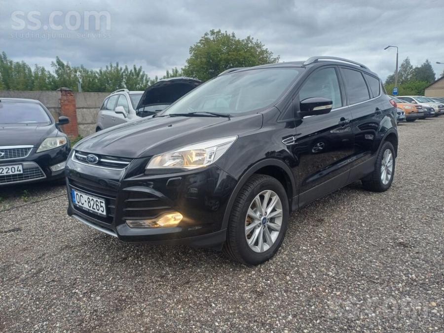 Melns Ford Kuga 2015 Daugavpils, ar dzinēja tilpumu 2.00 L un nobraukumu 0 tūkst. km par 12600 €, foto 1 vietnē AUTOMOTO.COM.LV